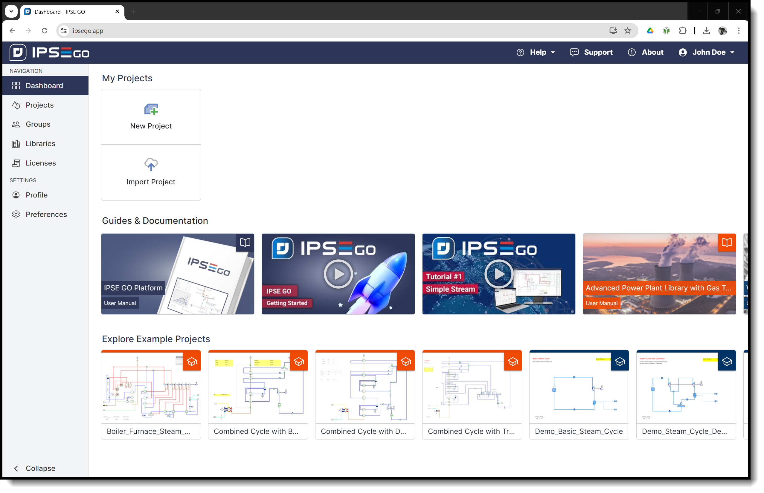 Getting Started with IPSE GO